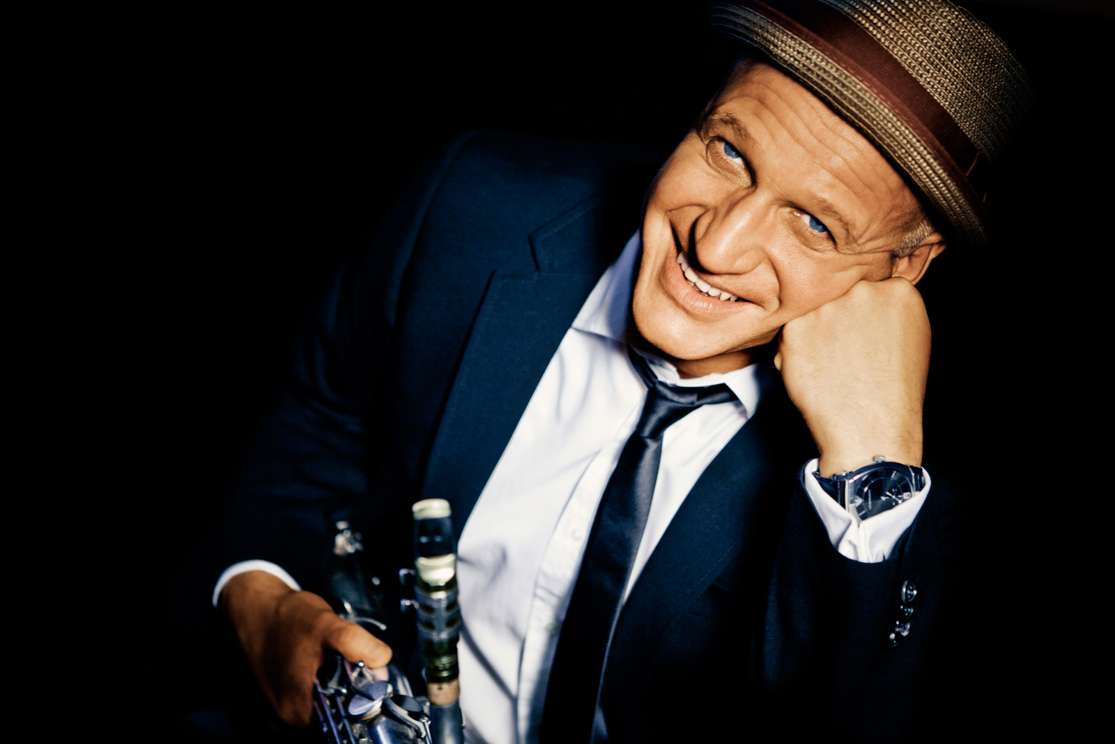 Stephan Abel –saxophone player (also flute, bass clarinet)